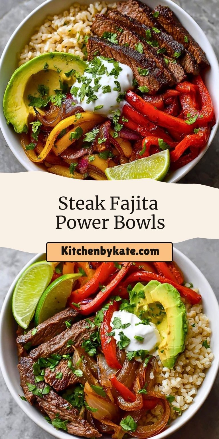 Steak Fajita Power Bowls